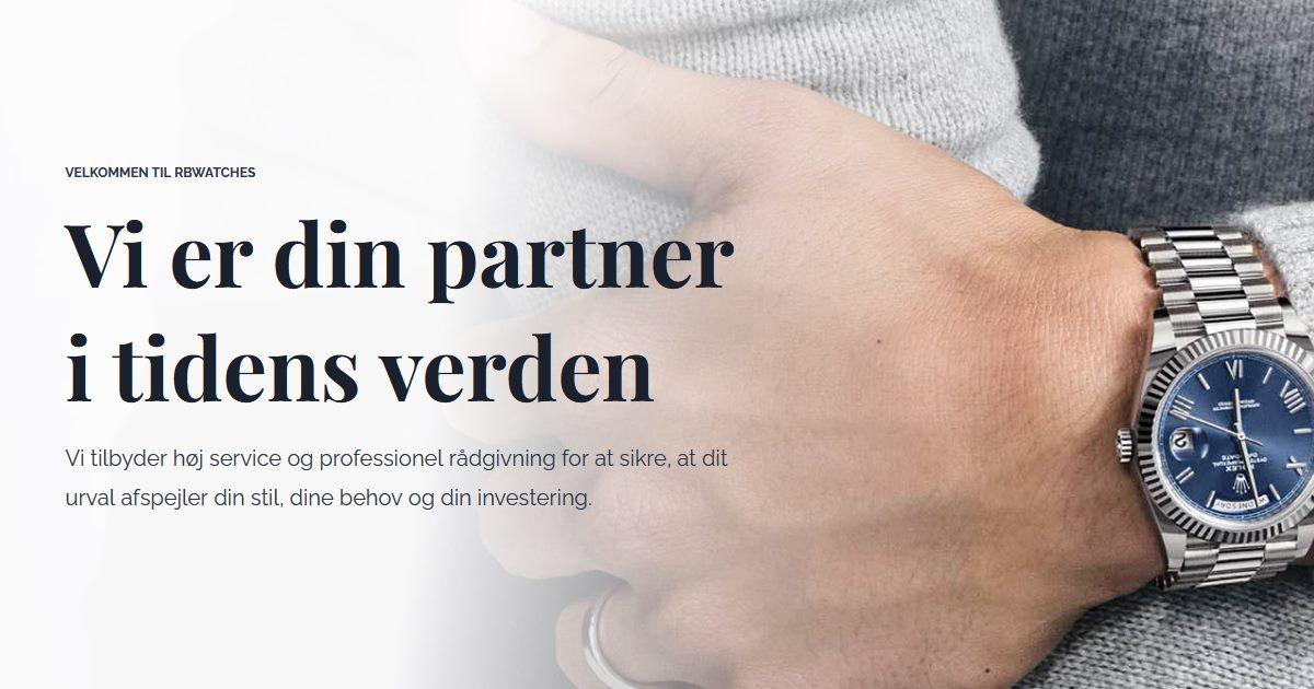 Sortiment - RB watches ApS